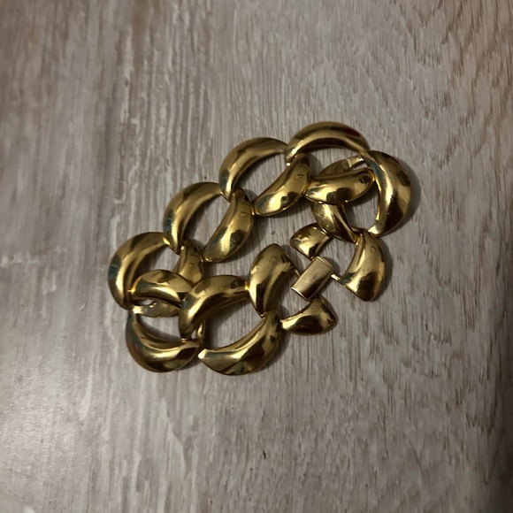 Fas | Jewelry | Inspired By Designer Gold Tone Link Bracelet | Poshmark